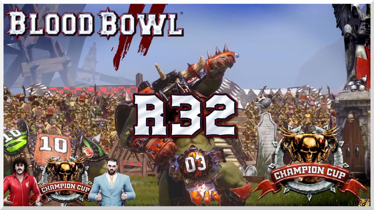 Blood Bowl 2 - CCL S53 Ro32 - Singollo (Orc) vs. Madjake (Orc) - YouTube