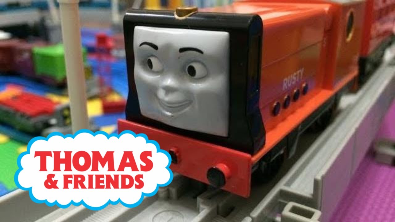 【Thomas & Friends】 Rusty is running around きかんしゃトーマス ラスティー : Plarail ...