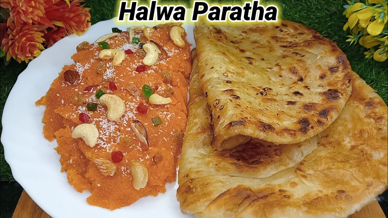 Halwa Paratha Recipe | Famous Recipe | Cook with Bismillah - YouTube