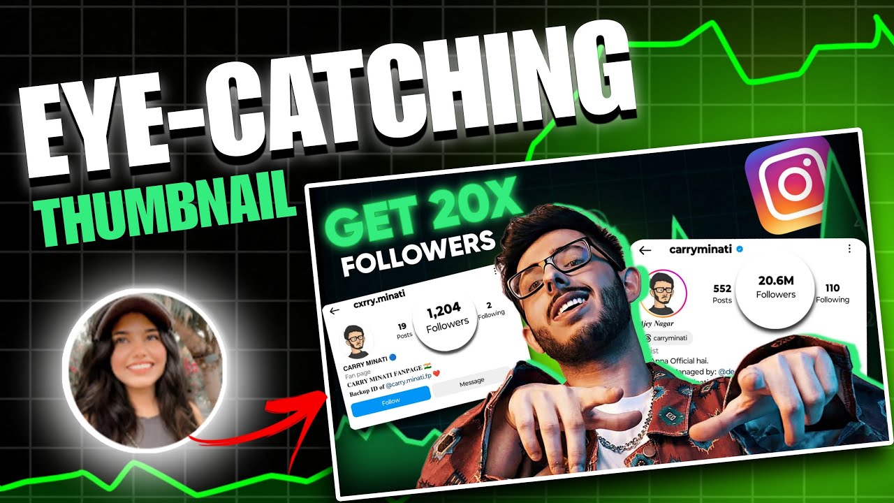 How To Create Eye-catching Thumbnails On Your Phone | Youtube Thumbnail ...