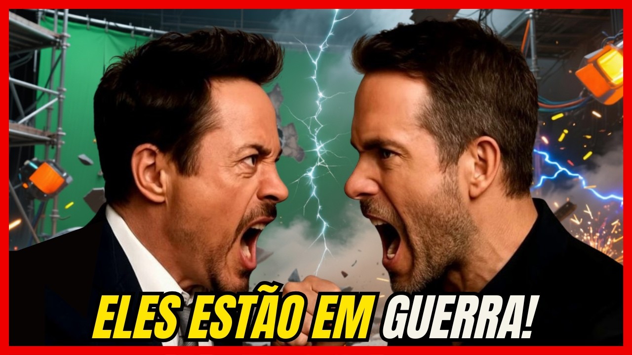 A Treta que Parou a Marvel: Robert Downey Jr VS Ryan Reynolds - YouTube