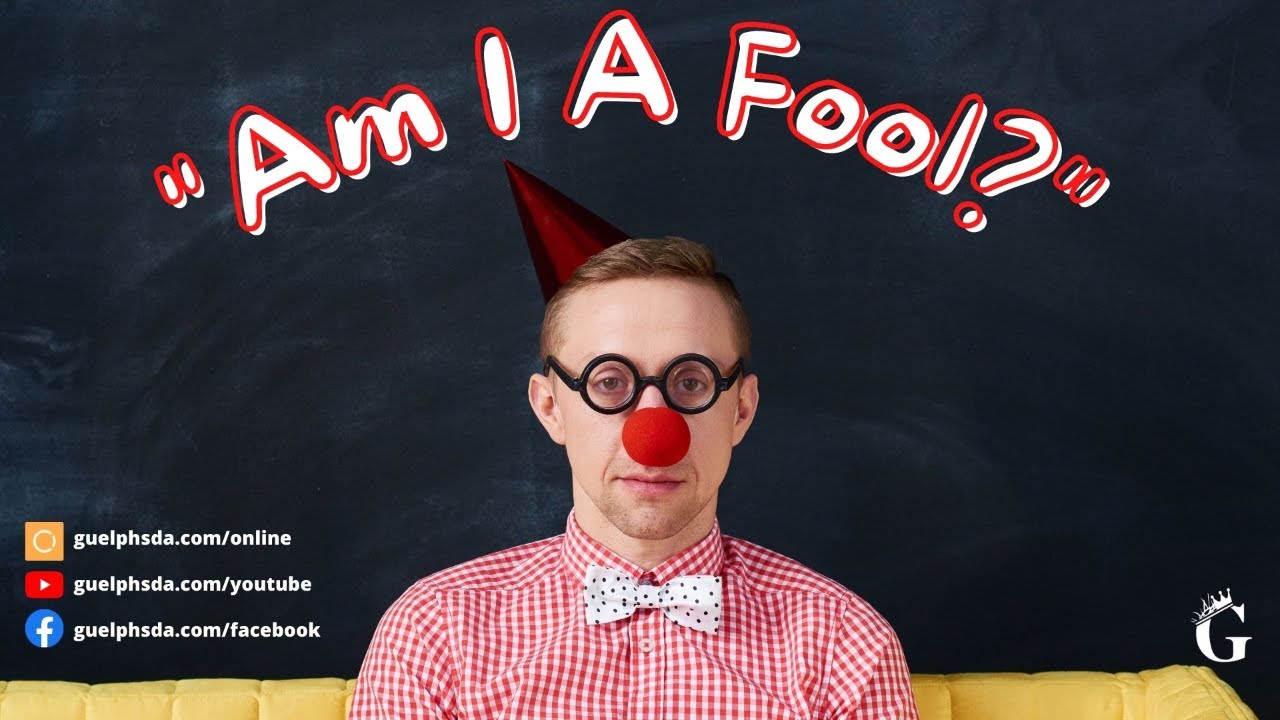 I Am A Fool - YouTube