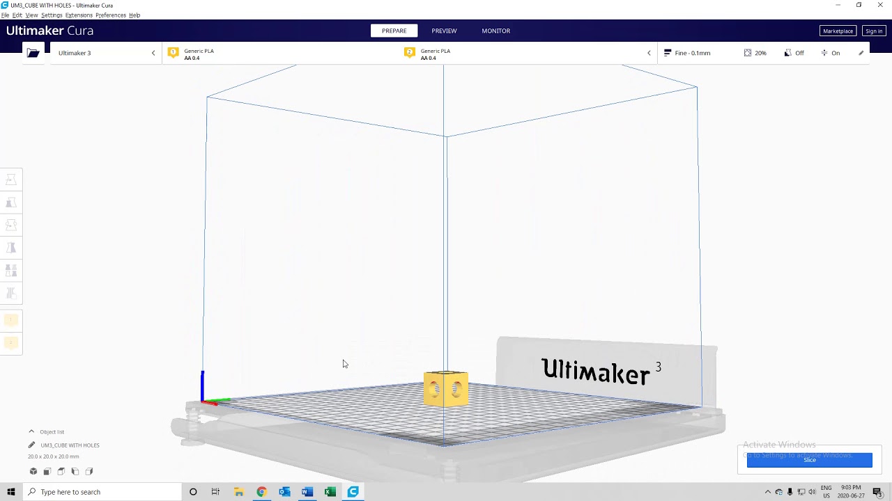 Novice Cura Tutorial (FDM Slicer) - YouTube