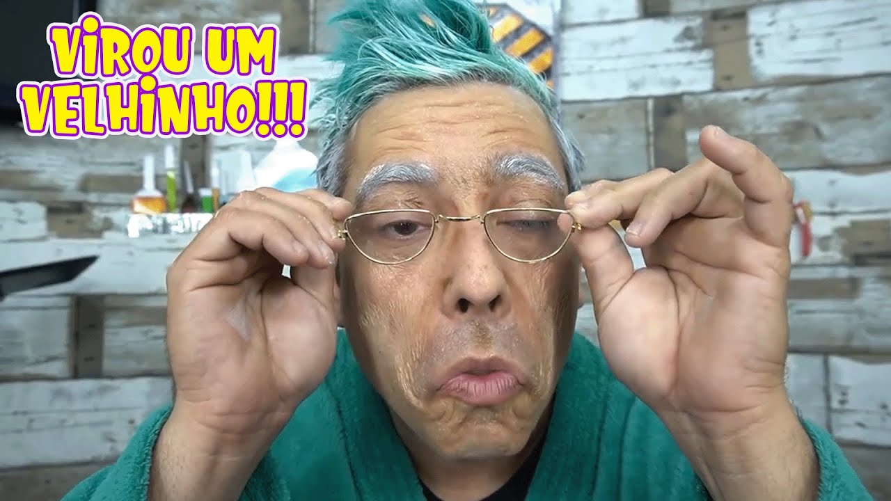 RONI VIROU VELHINHO POR UM DIA!!! A VOLTA DE RONI FICHER!!! - YouTube