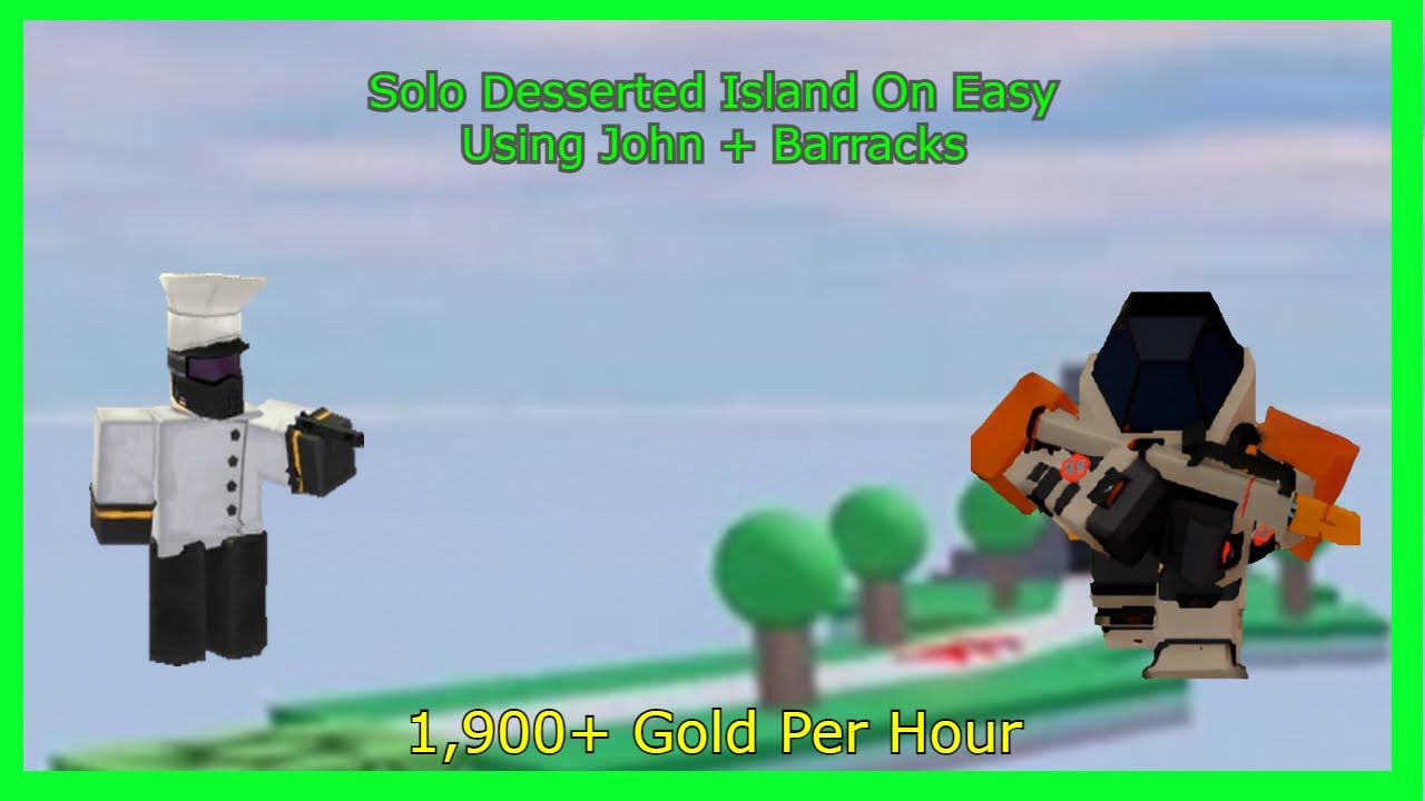 Solo Easy Mode Strategy In TDX, 1,900+ Gold Per Hour (Level 30 ...