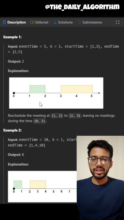 Day 13 – Reschedule Meetings for Maximum Free Time | LeetCode POTD | Intuition Explained - YouTube
