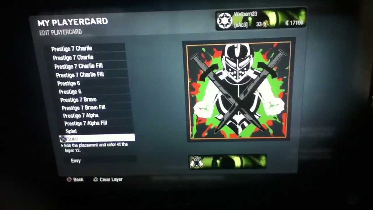Black Ops: Awesome Knight Emblem Tutorial! - YouTube