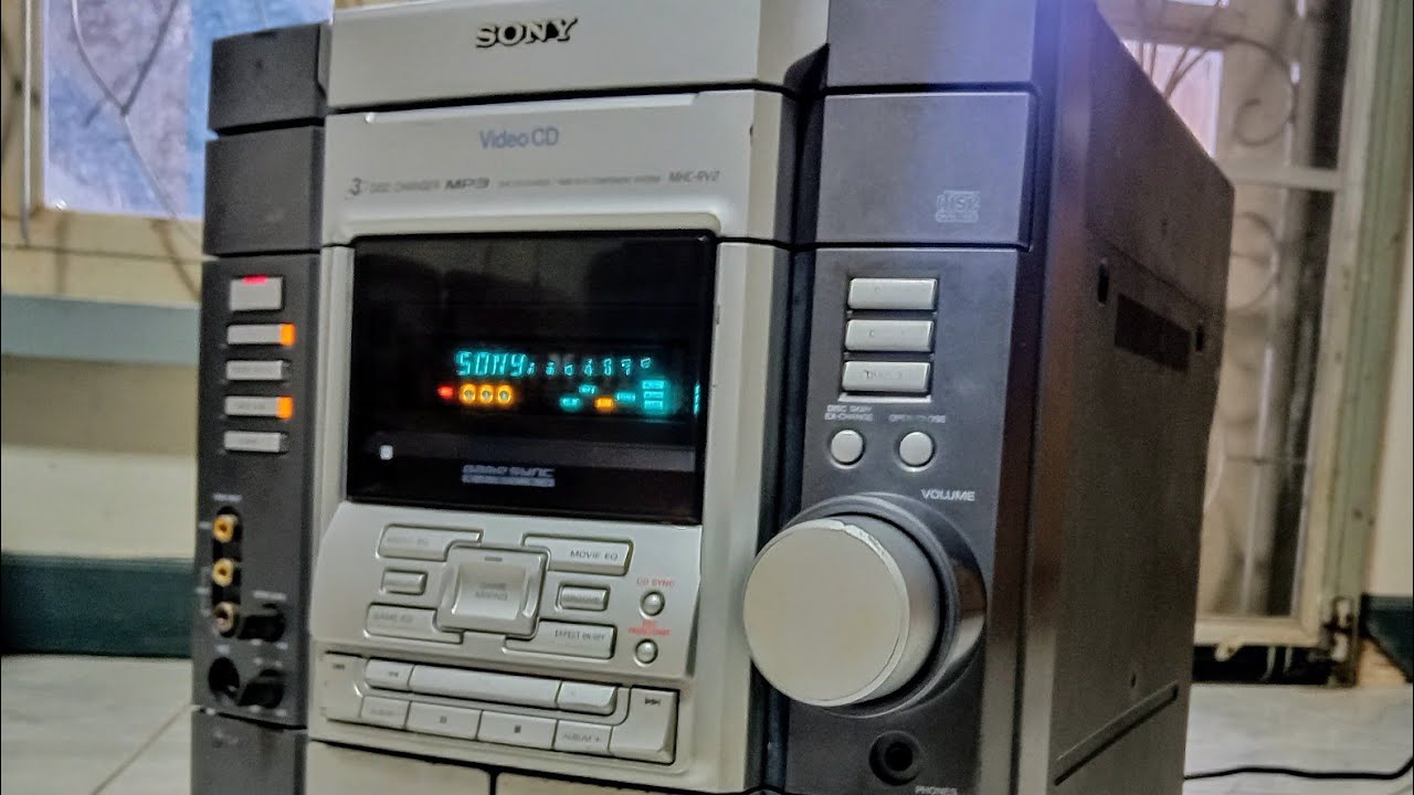SONY MHC-RV2 - YouTube