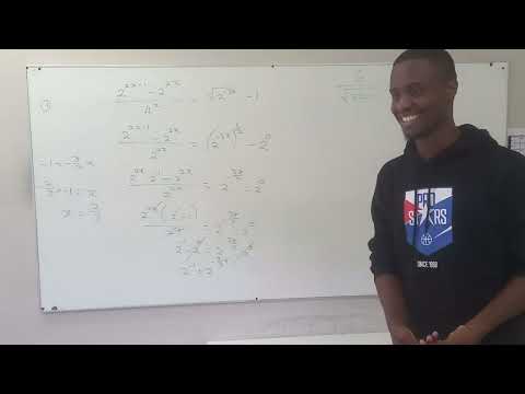 N3 mathematics solve for x - YouTube