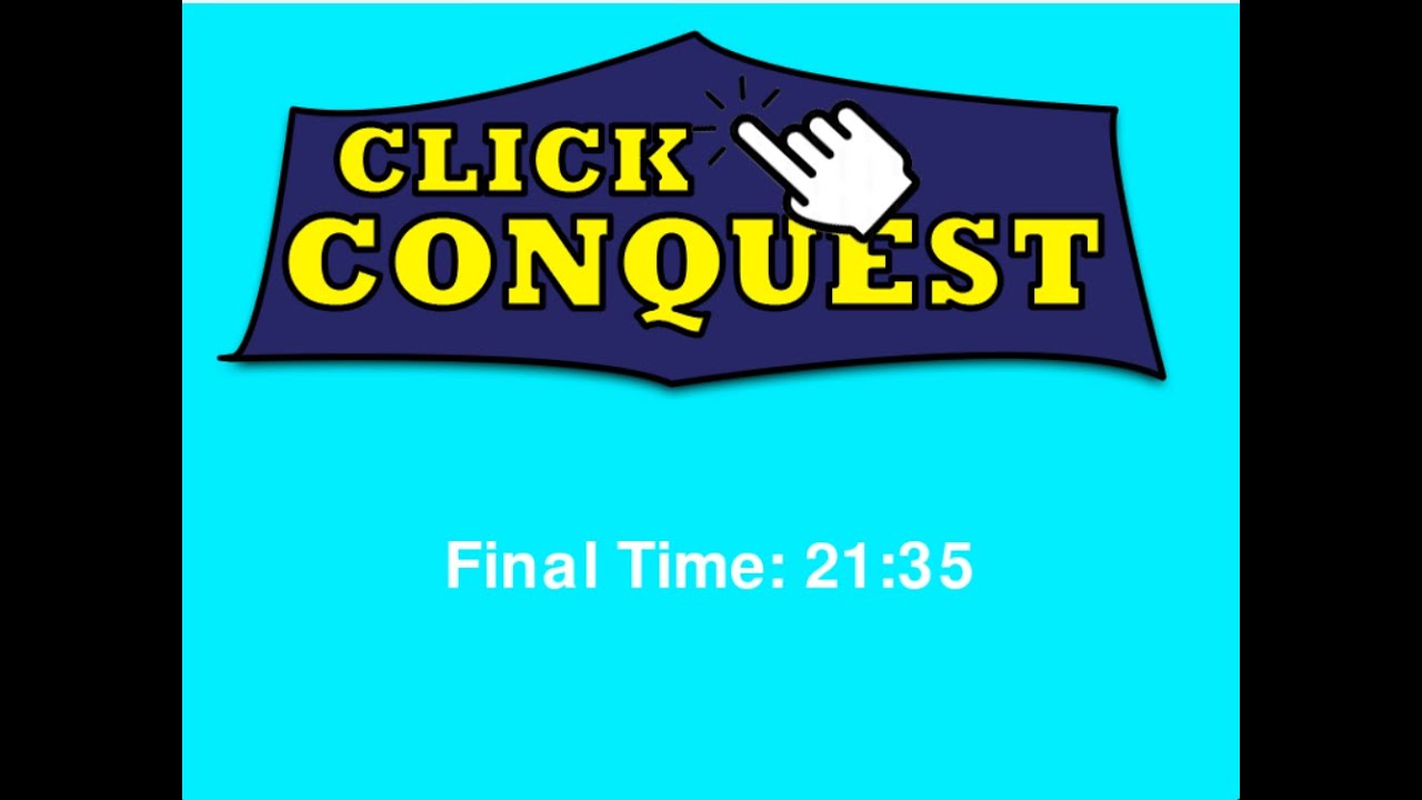 Click Conquest speedrun 50 levels (21.35) - YouTube