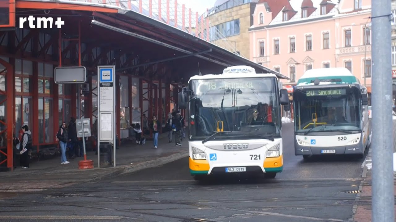 Změny jízdních řádů MHD Liberec - YouTube