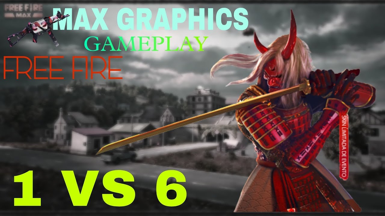 1 VS 6 FREE FIRE MAX | MAX GRAPHICS INSANE GAMEPLAY 🔥🔥 - YouTube