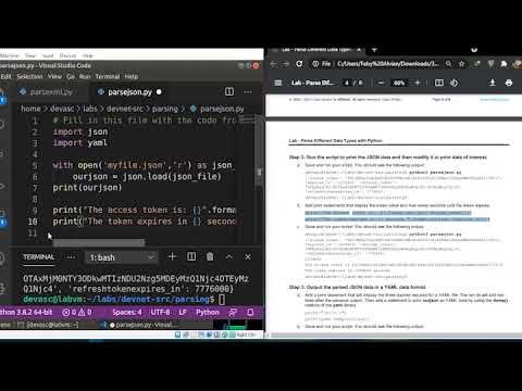 Tutorial 3.6.6 Lab - Parse Different Data Types with Python - YouTube