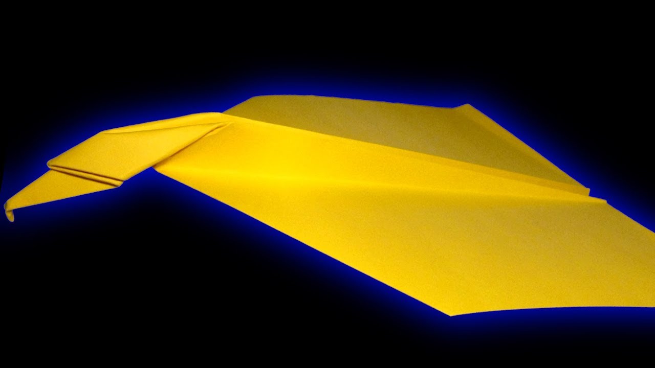 How to make an Easy EAGLE paper glider- World's Best Paper Planes: Bird ...