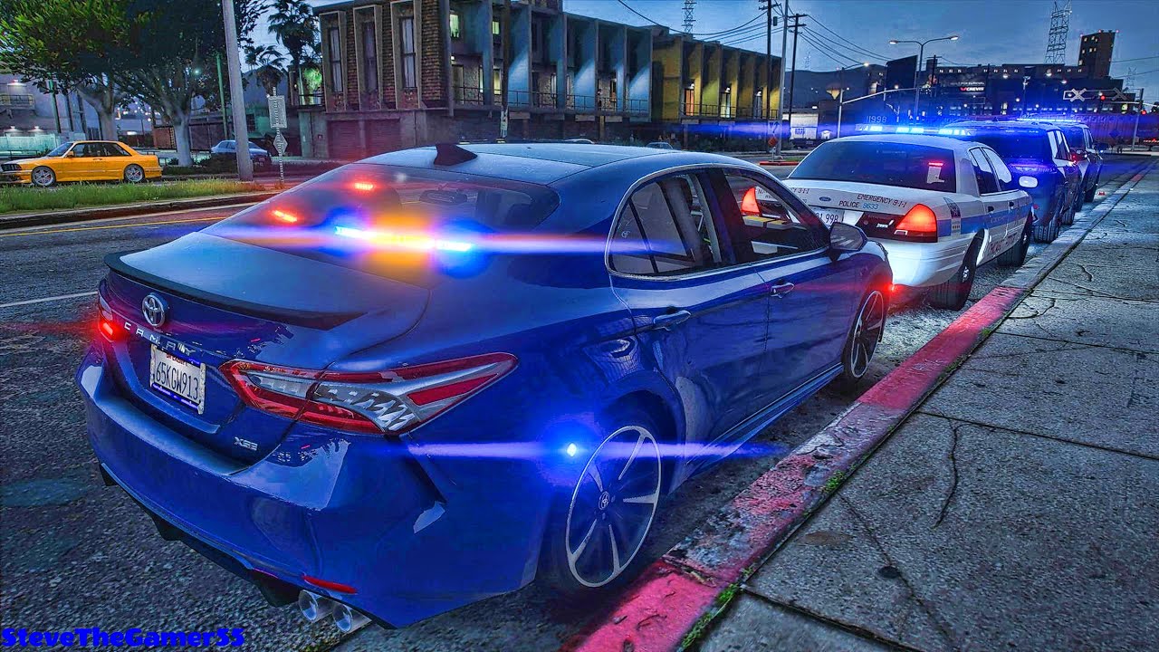 Playing GTA 5 As A POLICE OFFICER Gang Unit Patrol| GTA 5 Lspdfr Mod ...