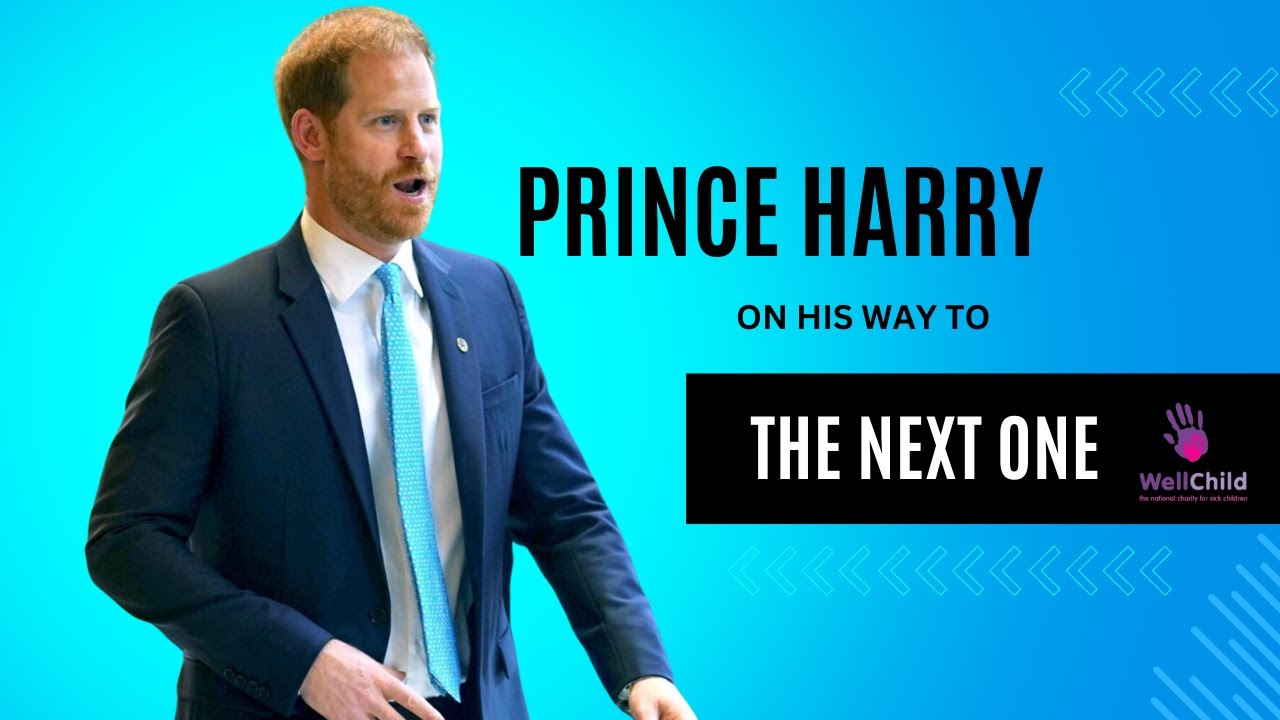 PRINCE HARRY DOES WELLCHILD - YouTube