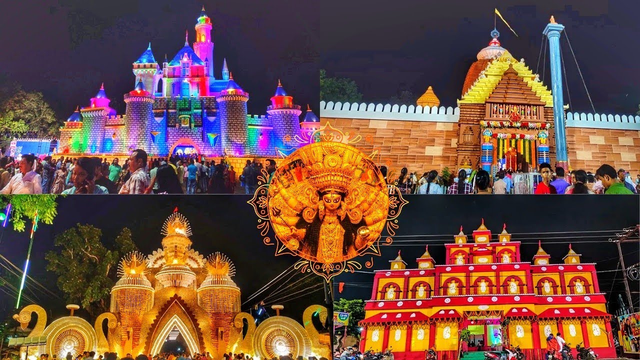 Baripada durga puja 2024 | Visit the all durga puja Pandals of baripada ...