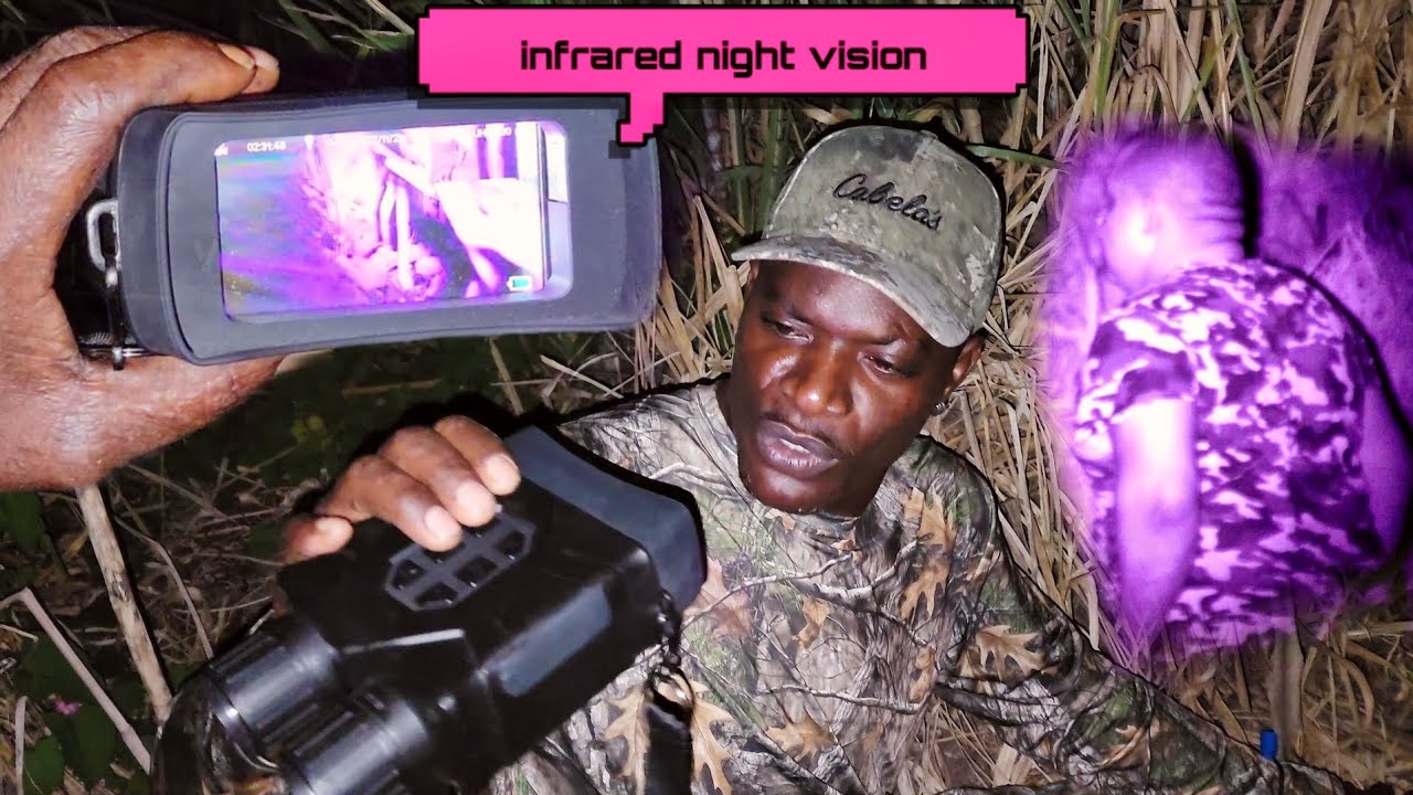 first time wild hog hunting with night vision infrared camera: then ...