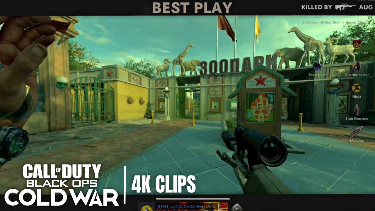 Play Of The Game On Zoo | Call of Duty: Black Ops Cold War 4K Clips ...