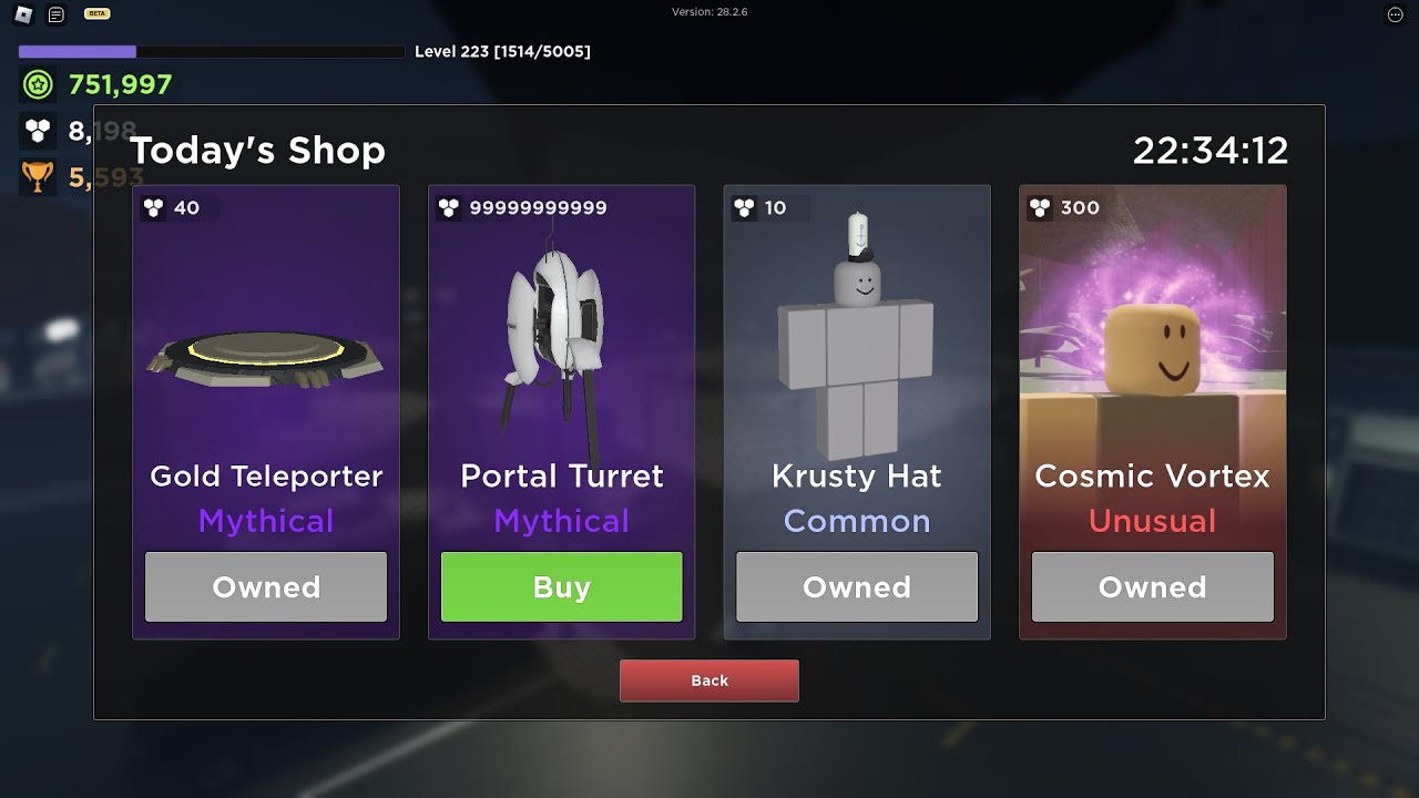 Roblox Evade: Unreleased Deploy or Teleporter Skins? | Portal Turret ...