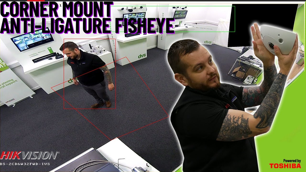 Hikvision Corner Mount Detention Grade Fisheye Camera - YouTube