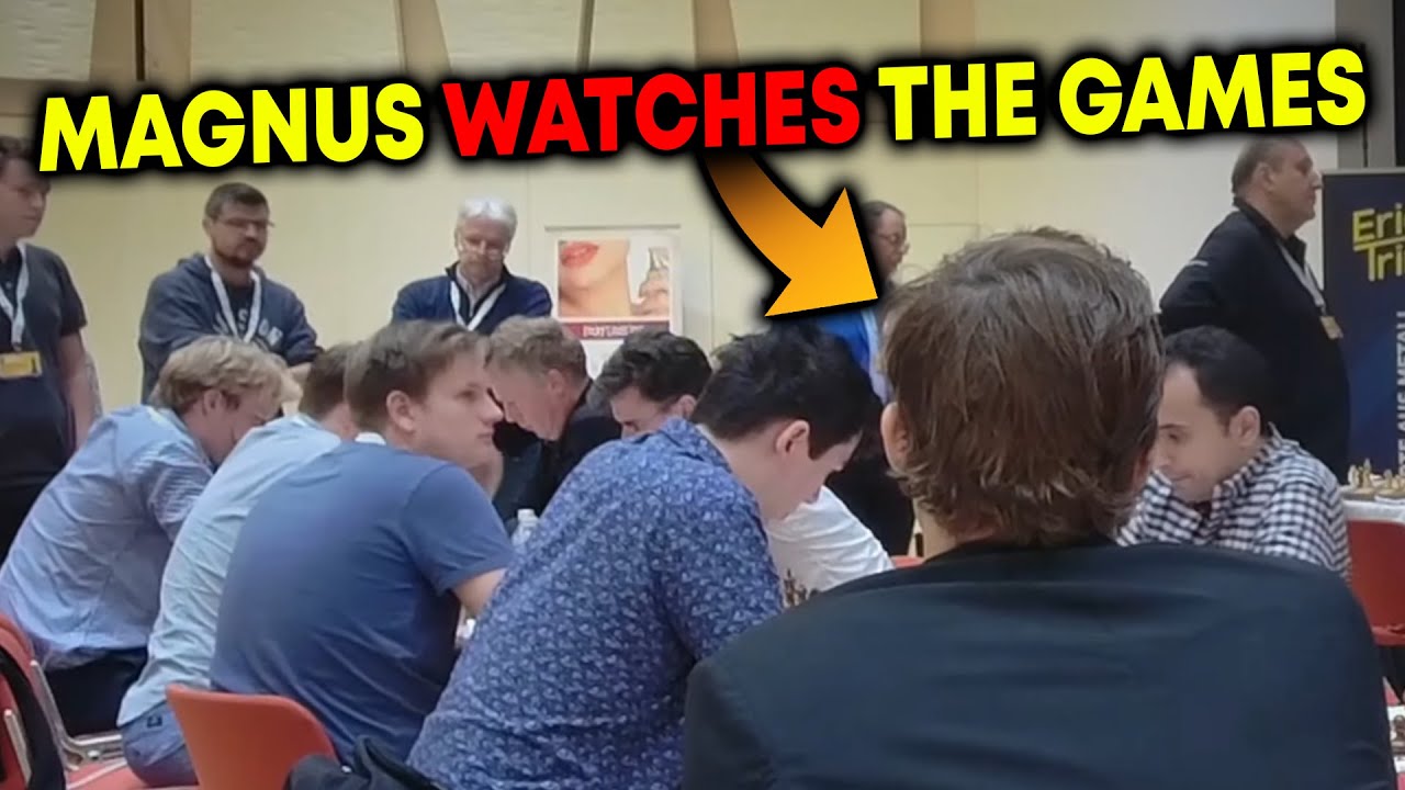 HAHAHAHA TOO MUCH PRESSURE! Magnus Carlsen Finishes His Game But He ...