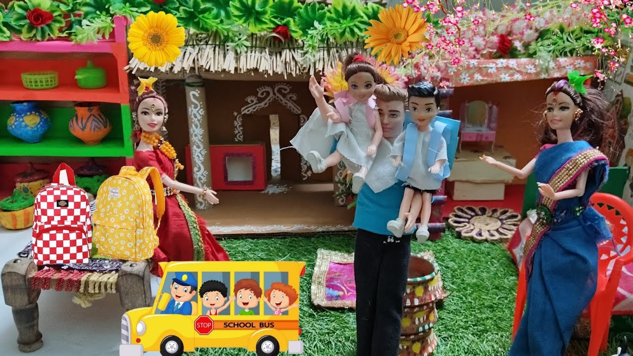 Tulsi Ki Kahani Part -70 || আজ টুনির Drowning কম্পিটিশন || Barbie Story ...