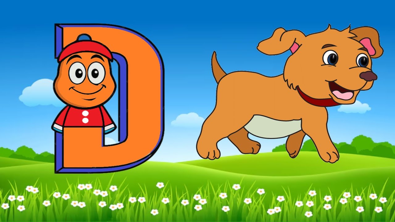 The Alphabet D Song for Kids | Fun ABC Song with Animations & Phonics ...