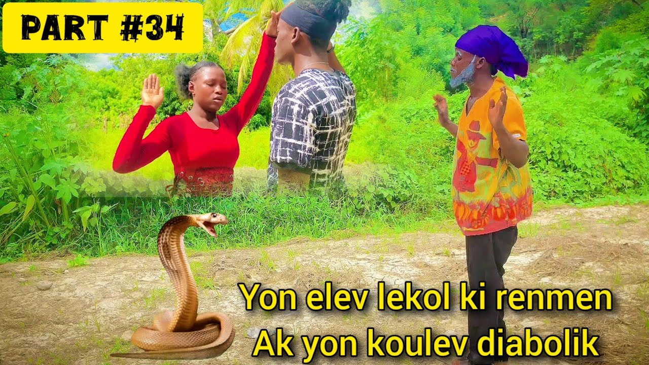 yon elev lekol ki renmen Ak yon koulev diabolik PART #34/ Linda dekole ...