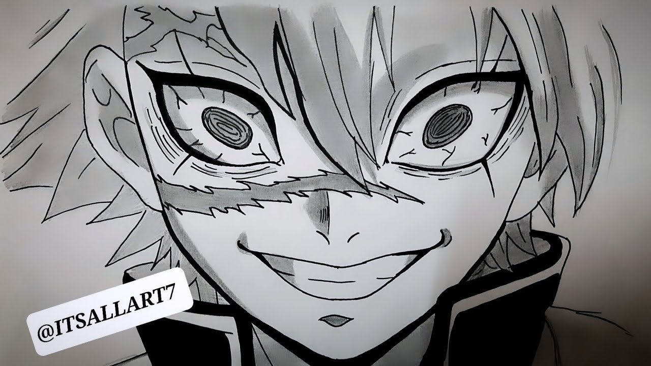 Drawing - sanemi from demon slayer// speed drawing -sanemi from demon ...