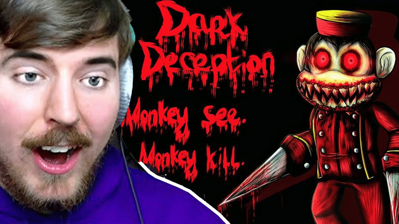 A VERY SCARY MONKEY BEHIND ME || DARK DECEPTION || GAMEPLAY || #1 - YouTube