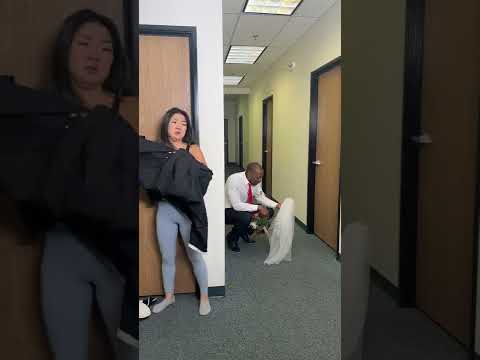 bride turns into scary nun #shorts