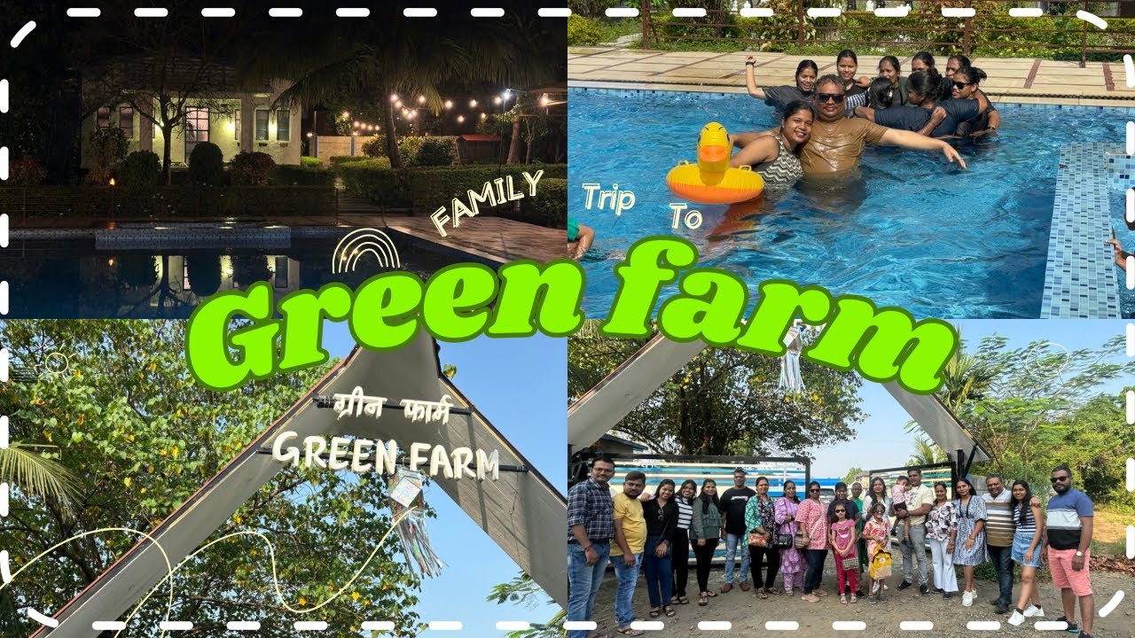 Family trip to green farm in saphale🥰 | Green farm | - YouTube