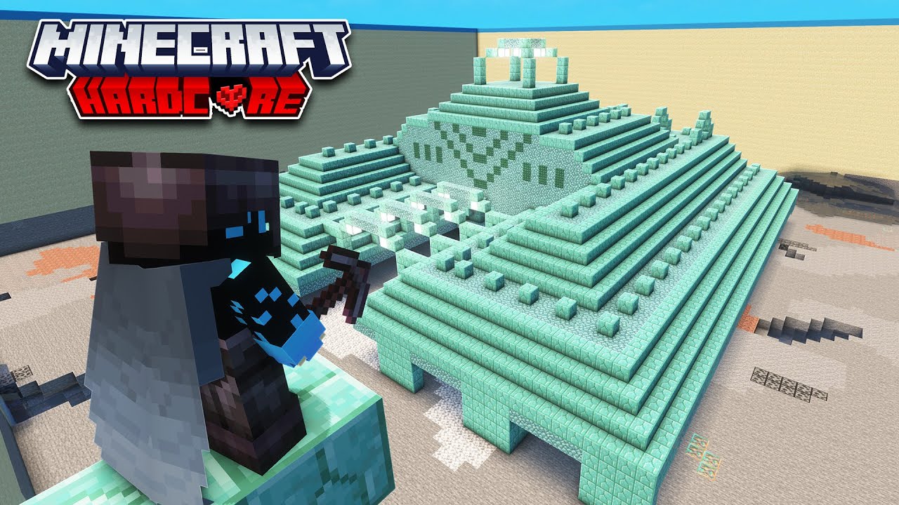 I DRAINED THIS OCEAN MONUMENT TO BUILD THE FASTEST GUARDIAN FARM ...