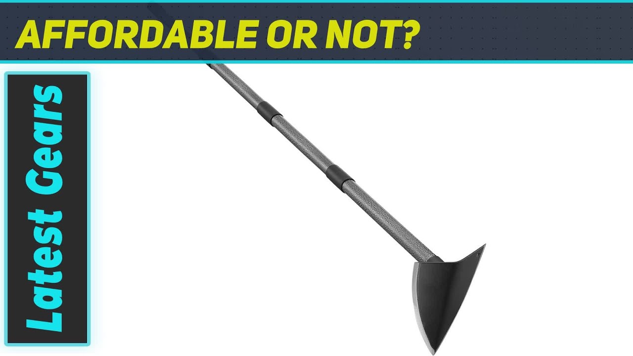 Hoe Garden Tool - Best Versatile Triangle Hoe for Gardening and Outdoor ...