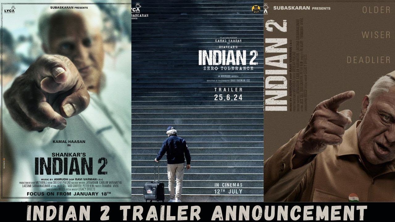 INDIAN 2 Official Trailer - Tamil | Kamal Haasan | Shankar | Anirudh ...