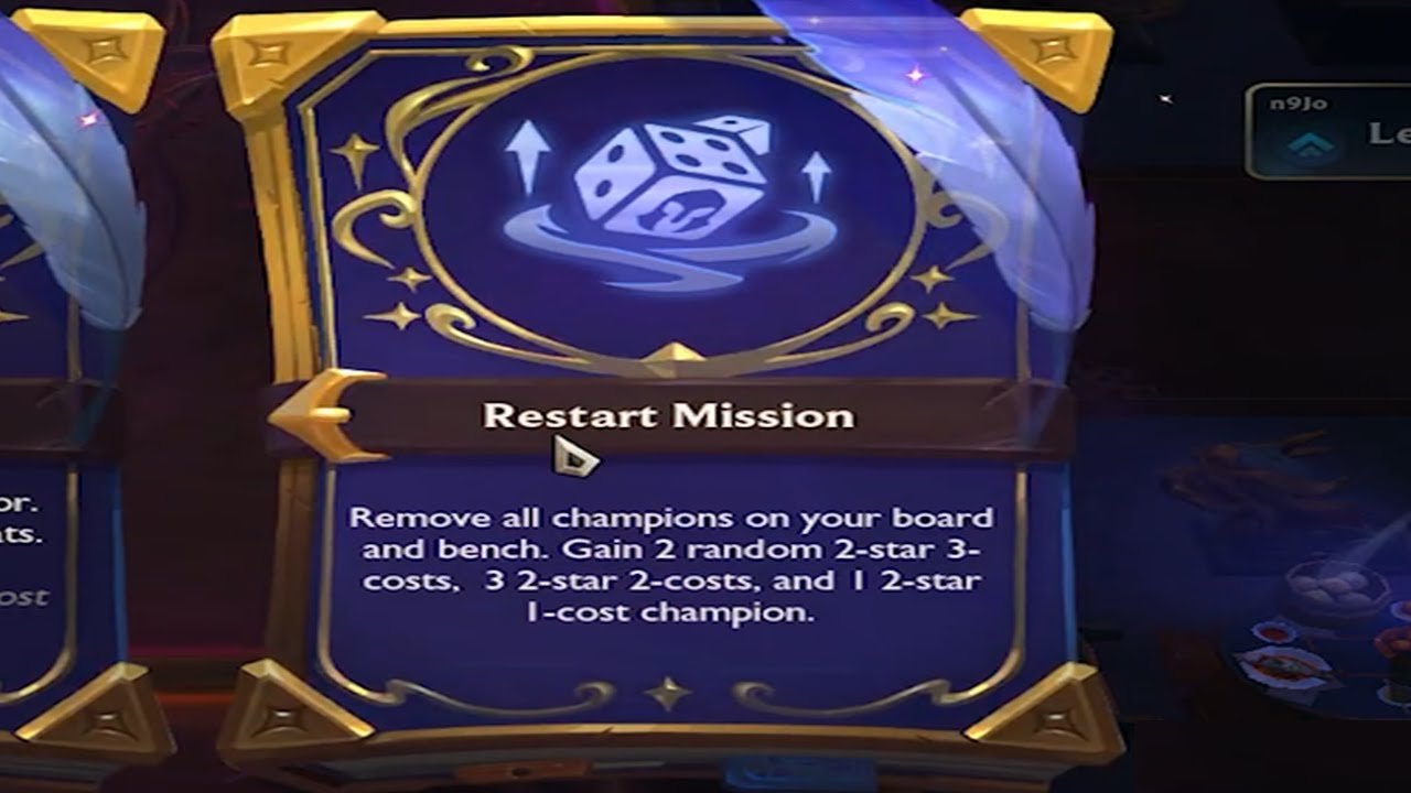 Restart Mission Sells Your Whole Board At 3-2 And Replaces It With ...