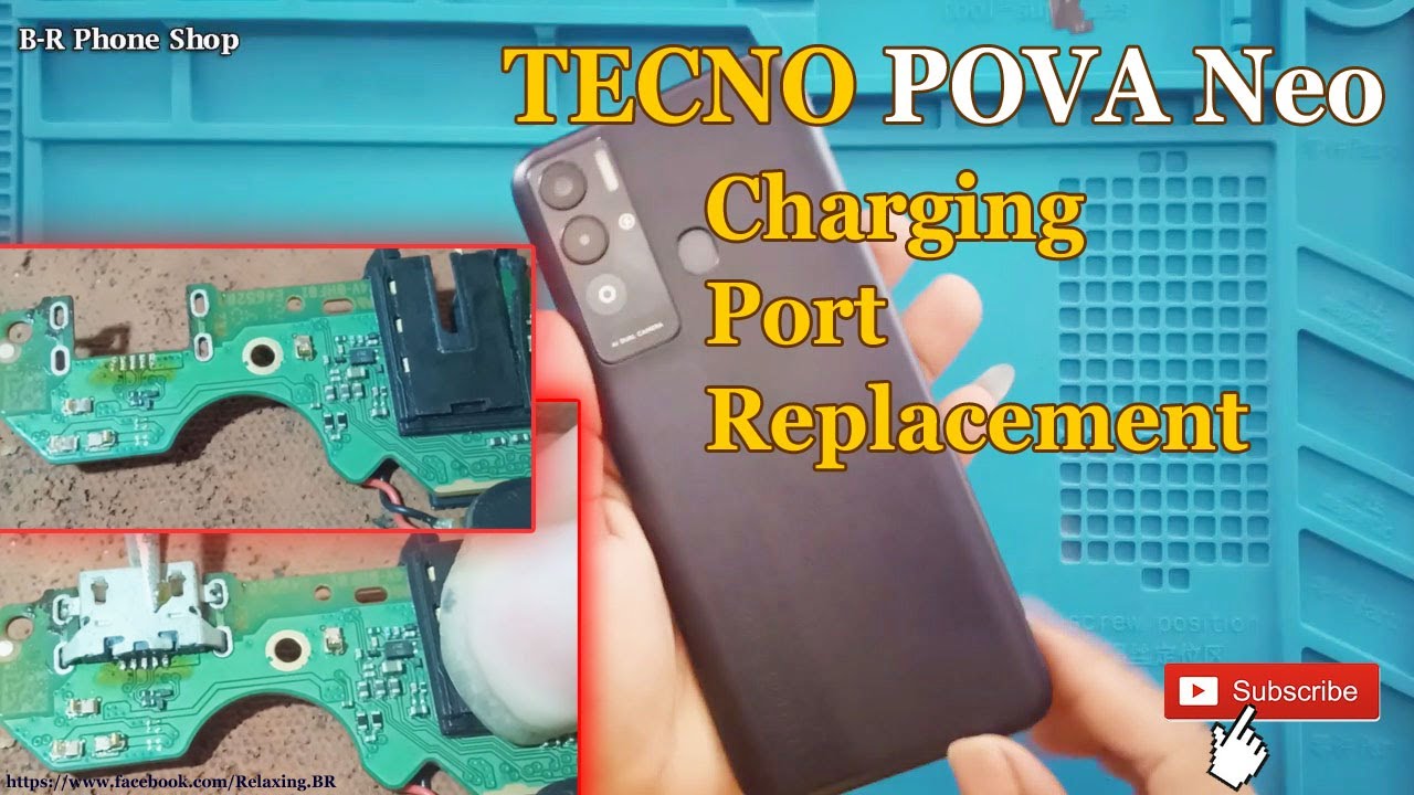TECNO POVA Neo Charging Port Replacement - YouTube