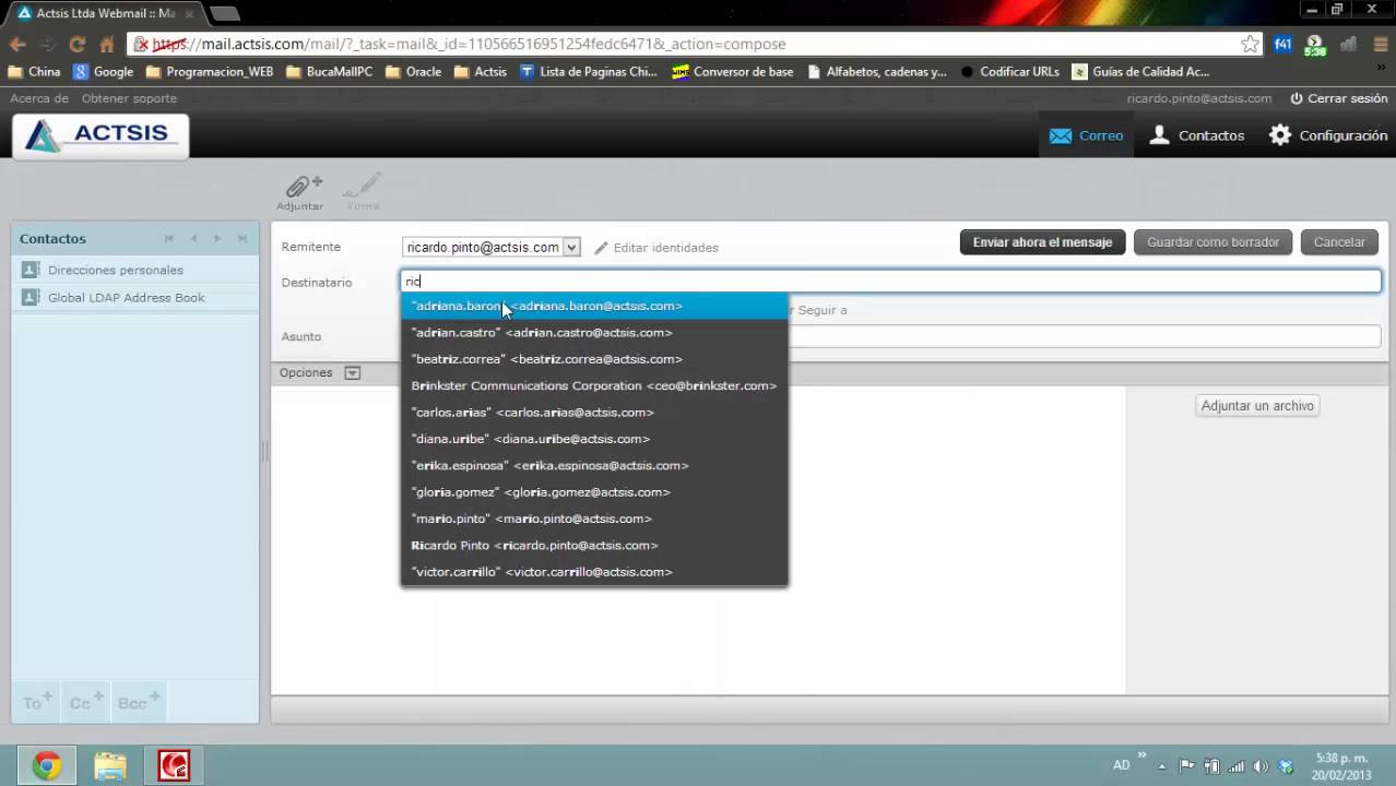 Como Utilizar Los Correos De Webmail Roundcube Youtube