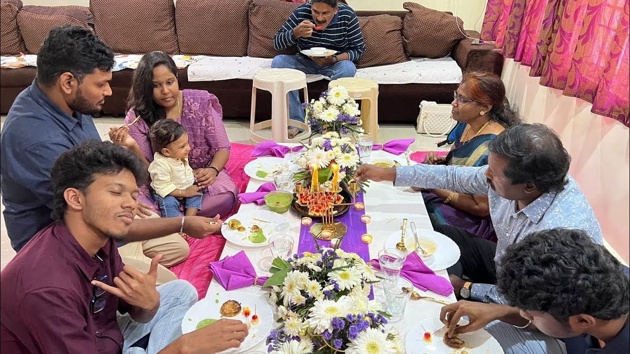 An intimate family sit down lunch setup Decoration- PJ balloon Graphic 8807241546/7639581546 ...