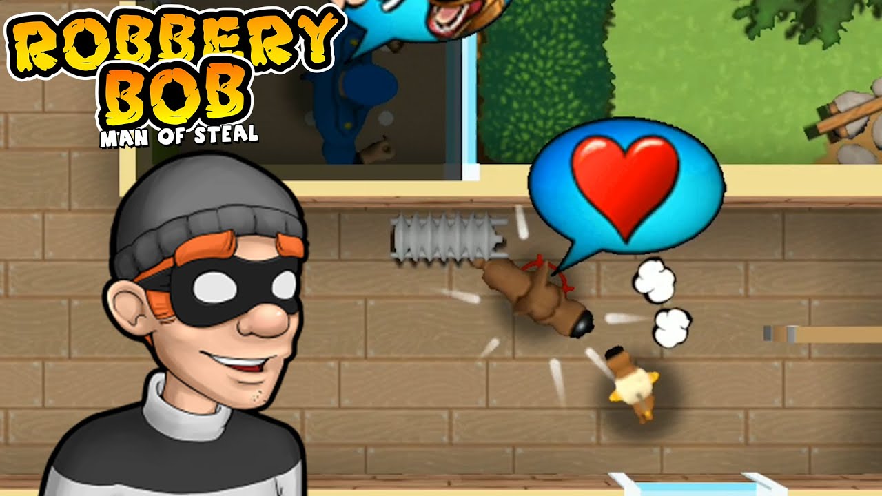 Robbery Bob 1 Game - Cute Dog Gameplay #12 - YouTube