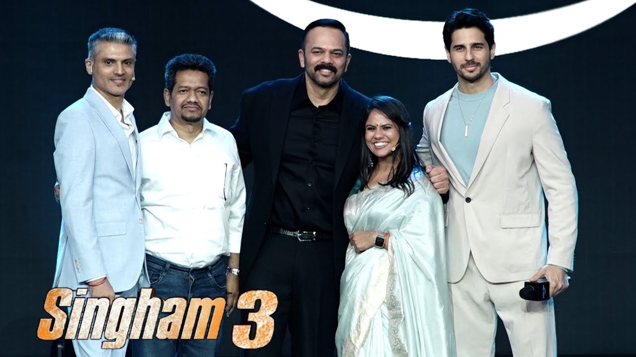 Singham 3 And Indian Police Force | Rohit Shetty,Sidharth Malhotra ...