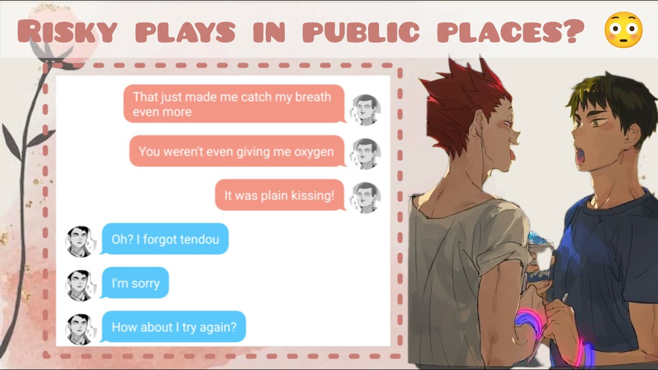 Haikyuu| The Couples being super Intimate and Touchy in The park? - YouTube