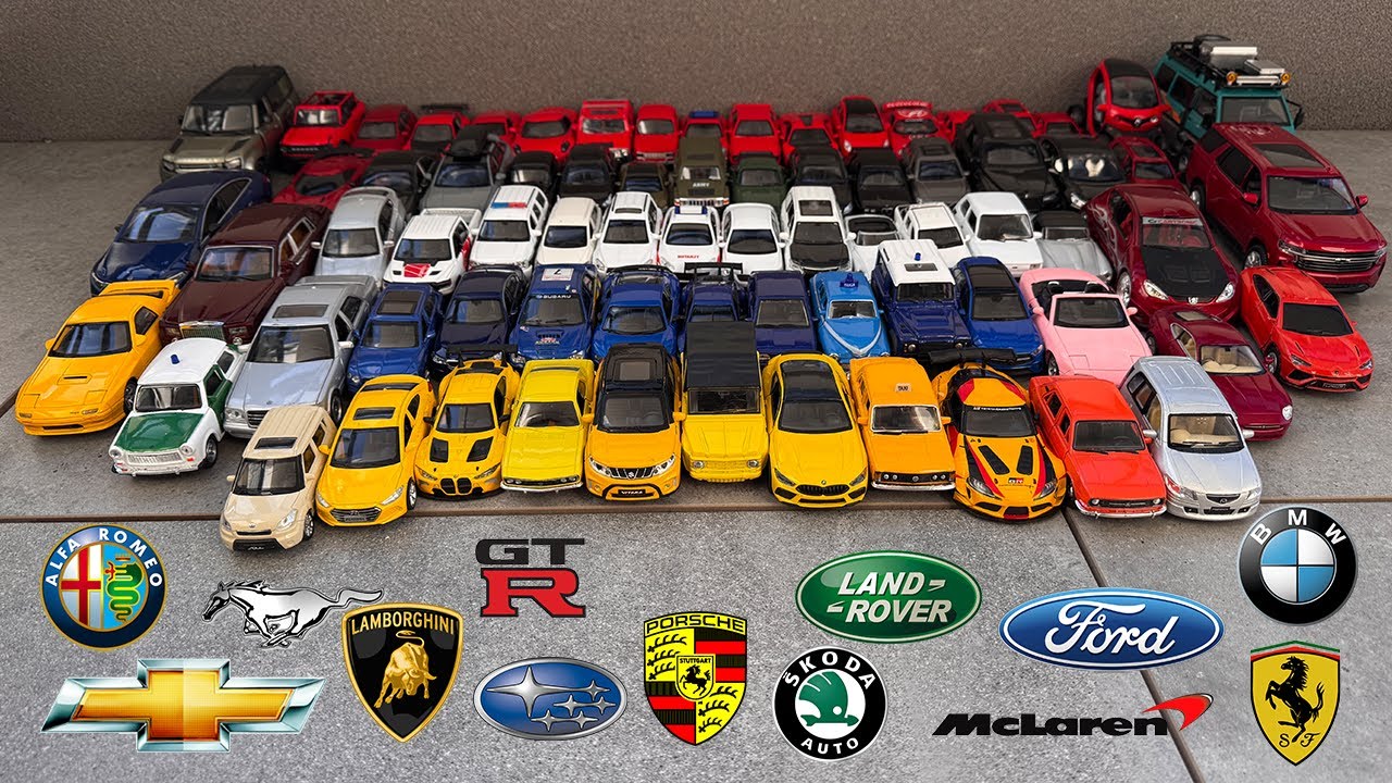 Cars From All Around the World Are Gathered and Displayed Side by Side ...