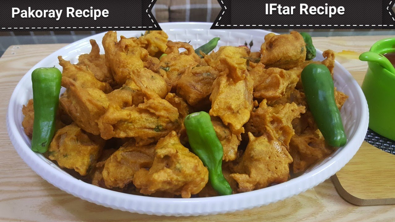 Homemade Crispy Pakoray Recipe Pakistani - YouTube