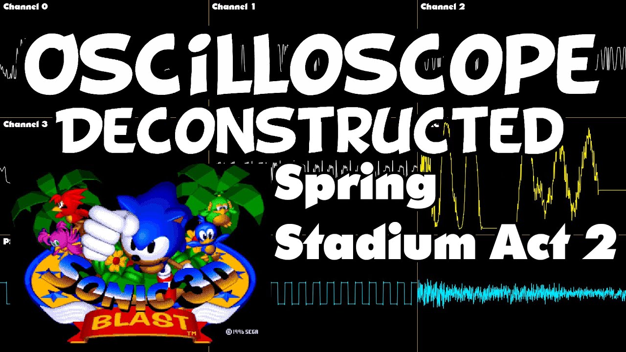 Sonic 3D Blast - Spring Stadium Zone Act 2 - Oscilloscope ...
