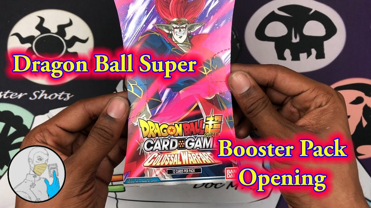 Dragon Ball Super Booster Pack Opening - YouTube