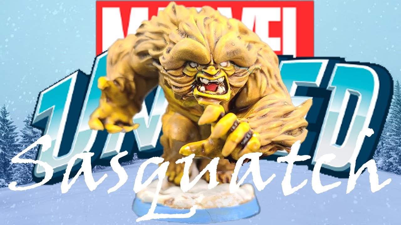 Sasquatch//Marvel United Xmen - YouTube
