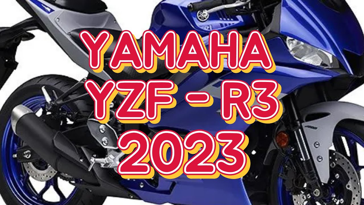 쿼터급 바이크 추천 / 2023 YAMAHA YZF - R3 / Very pretty and cool bike design ...
