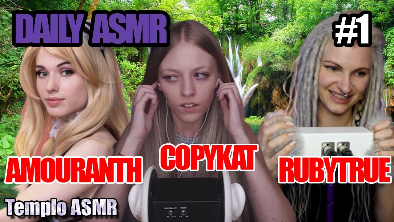 ASMR diario #1 | Amouranth - RubyTrue - CopyKat - YouTube